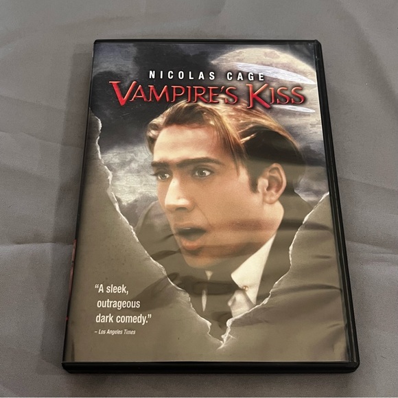 Media | 1 For 15 Vampires Kiss 1988 Dvd Nicolas Cage Horror Dark Comedy ...